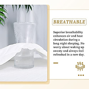 Bundle Safe and Sound Waterproof Quilted Mattress Pad + Grey Waterproof Mattress Pad