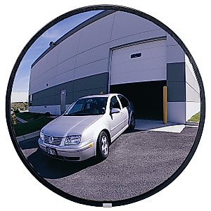 See All PLXO36 Circular Acrylic Heavy Duty Outdoor Convex Security Mirror, 36" Diameter (Pack of 1)