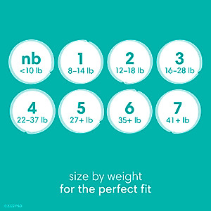 Pampers Diapers - Baby Dry - Size 6, 21 Count, Absorbent Disposable Infant Diaper