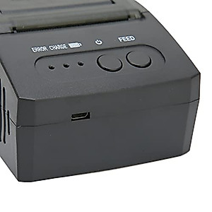 Thermal Label Printer, 203dpi 48mm/s Print Speed Wireless Label Printer for Shipping, Postage, Address, Barcodes, Product Info, Filing No Need Ink Suiteable for Express Delivery, Takeaway(#3)