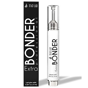 Lash Bonder for Eyelash Extensions by Stacy Lash /0.50fl.oz./15ml/Reduces Lash Extension Glue Fumes/Super Sealer/Lash Tech Supplies/Lash Primer Aid/Professional Use