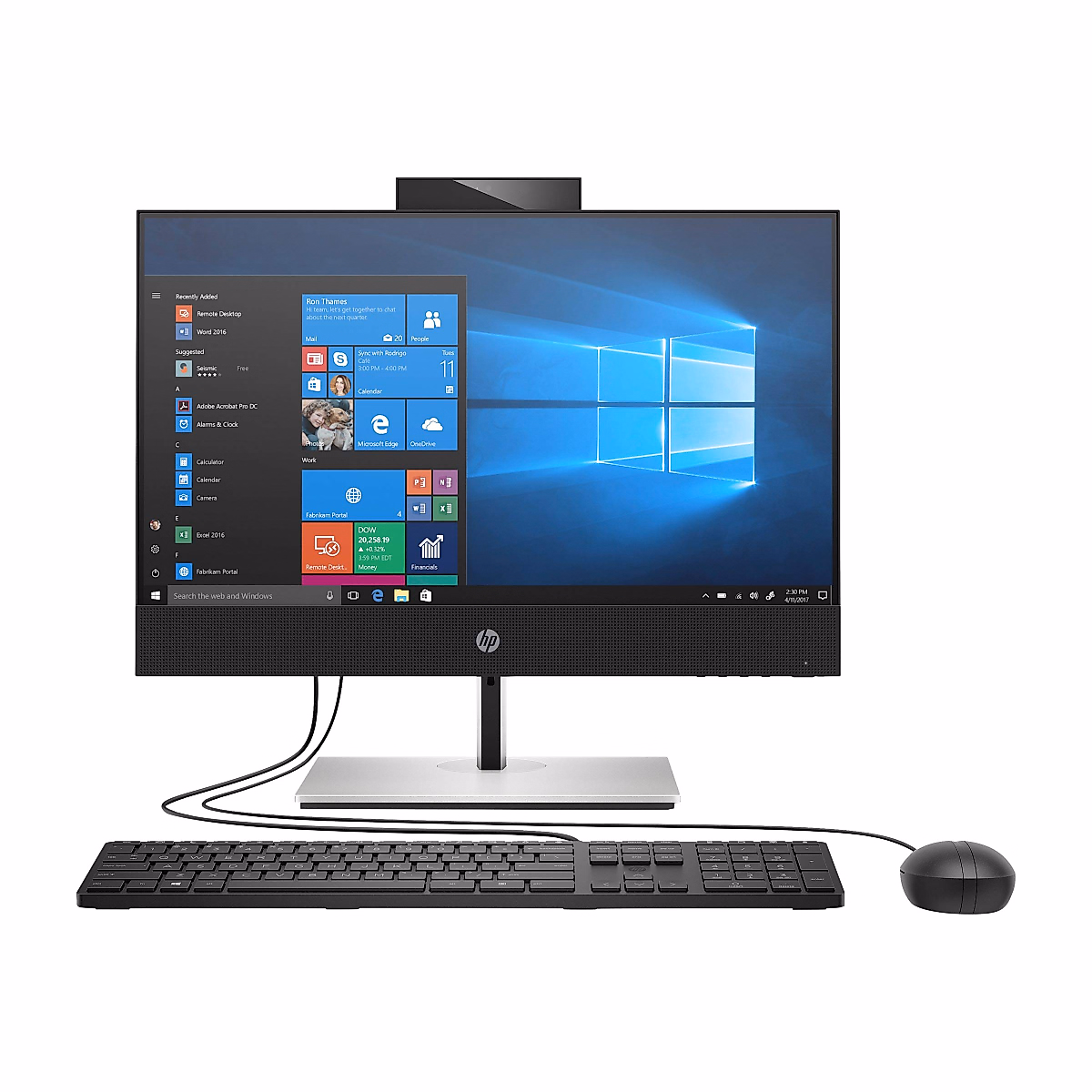 HP Business Desktop ProOne 600 G6 All-in-One Computer - Intel Core i5 10th Gen i5-10500 Hexa-core (6 Core) 3.10 GHz - 8 GB RAM DDR4 SDRAM - 256 GB SSD - 21.5" Full HD 1920 x 1080 - Desktop - Windows
