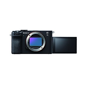 Sony Alpha 7C II Full-Frame Interchangeable Lens Camera - Black (Renewed)