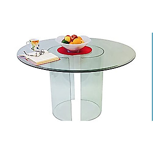 See Glass Dining Table - Base Only