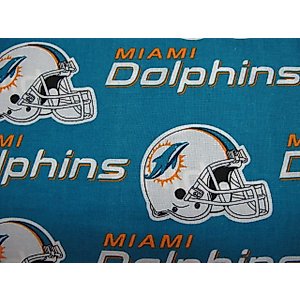 60" Wide Miami Football Team 100% Cotton