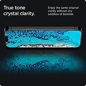 Spigen Tempered Glass Screen Protector designed for iPhone 14 Plus/iPhone 13 Pro Max [2 Pack]