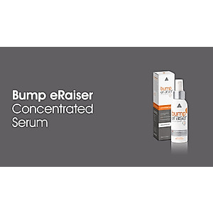Bump Eraiser Concentrated Ingrown Hair Serum 4.2 fl oz for Ingrown Hair Treatment, Razor Burns and Razor Bumps