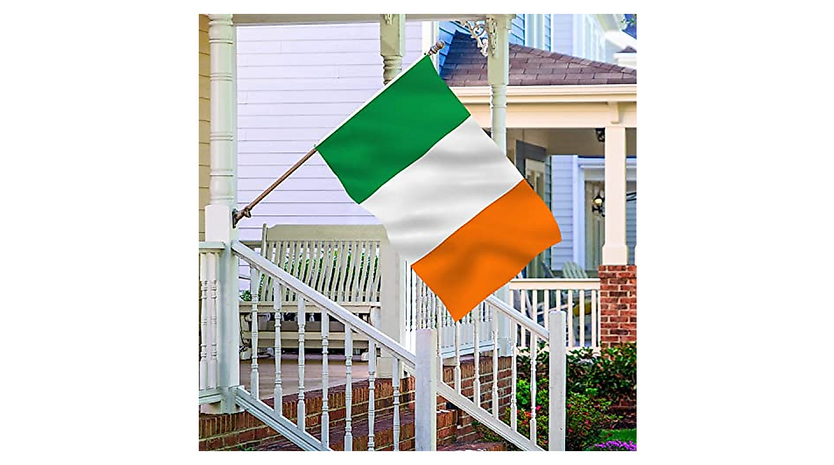 tnpun Irish Flag 3x5 Outdoor Heavy Duty Ireland Flags Double Sided ...