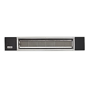 Sunpak S 34 (34,000 BTU) Hanging Patio Heater - Black - Natural Gas (NG) - No Fascia Kit