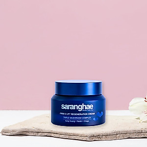 Saranghae Hydrating Moisturizer Face Cream for Soft, Smooth Skin, Face Moisturizer for Dry Skin, with Hyaluronic Acid & 12 Anti-Aging Skin Care Botanicals for Cellular Regeneration - 2.11 oz