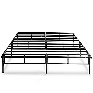 ZINUS SmartBase Compack Mattress Foundation, 14 Inch Metal Bed Frame, No Box Spring Needed, Sturdy Steel Slat Support, Full