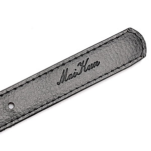 maikun 5 Pack Womens Belt Skinny PU Leather Belt, Thin Womens Belt 42.5''long, for waist size 35-38''