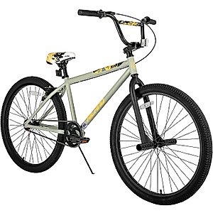 HH HILAND 24 26 inch BMX Bike for for Teen Bike and Adult Bikes, Beginner-Level BMX to Advanced Riders with 2 Pegs, Bicycles for Men and Women, Multiple Colors