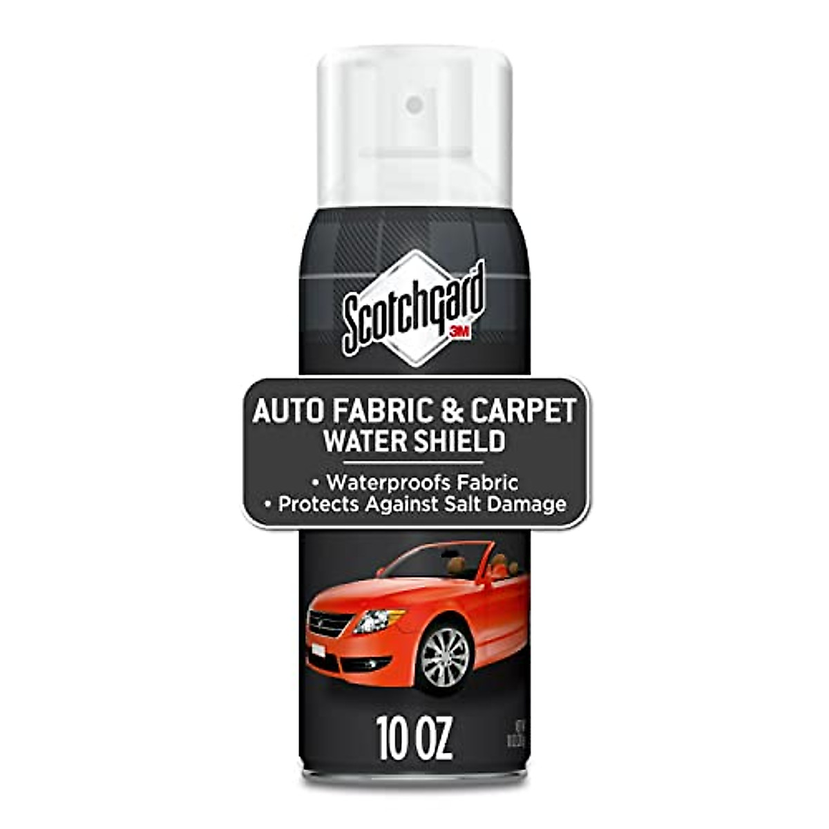 Scotchgard Auto Fabric & Carpet Water Shield, 40 Ounces (Four, 10 Ounce Cans)