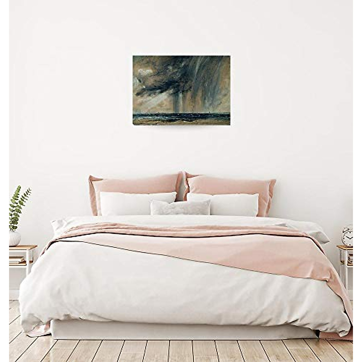 Imagekind Wall Art Print entitled Rainstorm Over The Sea, C.1824-28 by The Fine Art Masters | 22 x 16