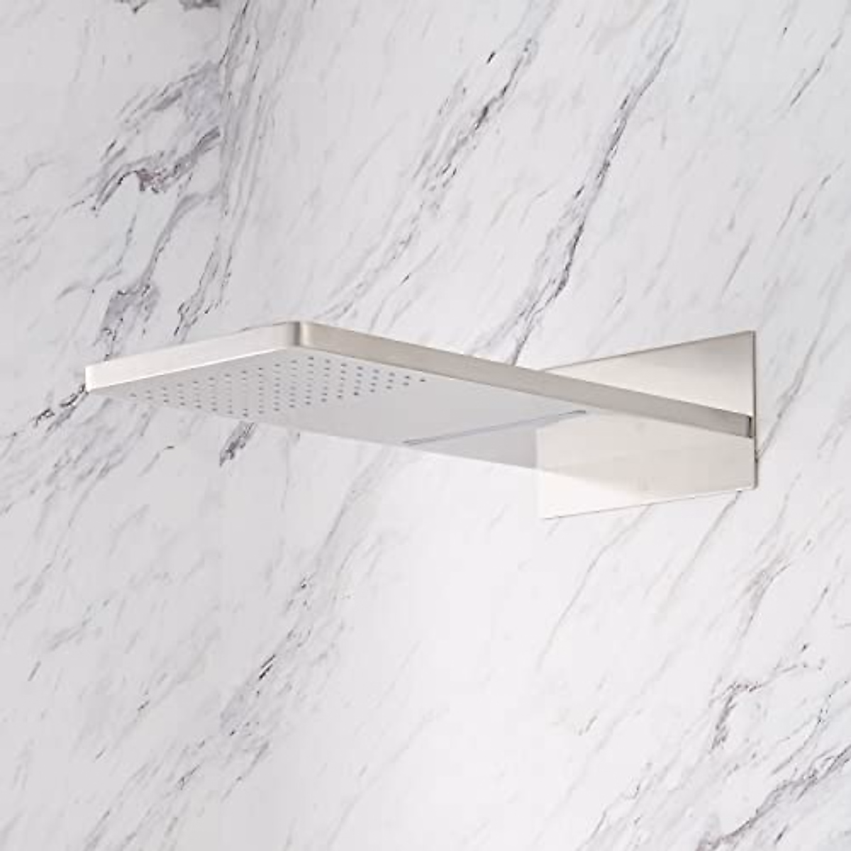 Signature Hardware 948008 Hollyn Thermostatic Shower System with 6-1/2" Rainfall Shower Head and Hand Shower- Rough In Included