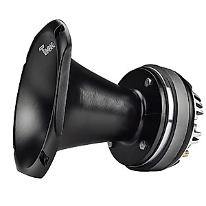 Timpano TPT-DH2000 PRO 2" Exit Compression Driver Horn 200 Watts Continuous Power 8 Ohm Pro Audio Aluminum Horn + Ferrite Driver