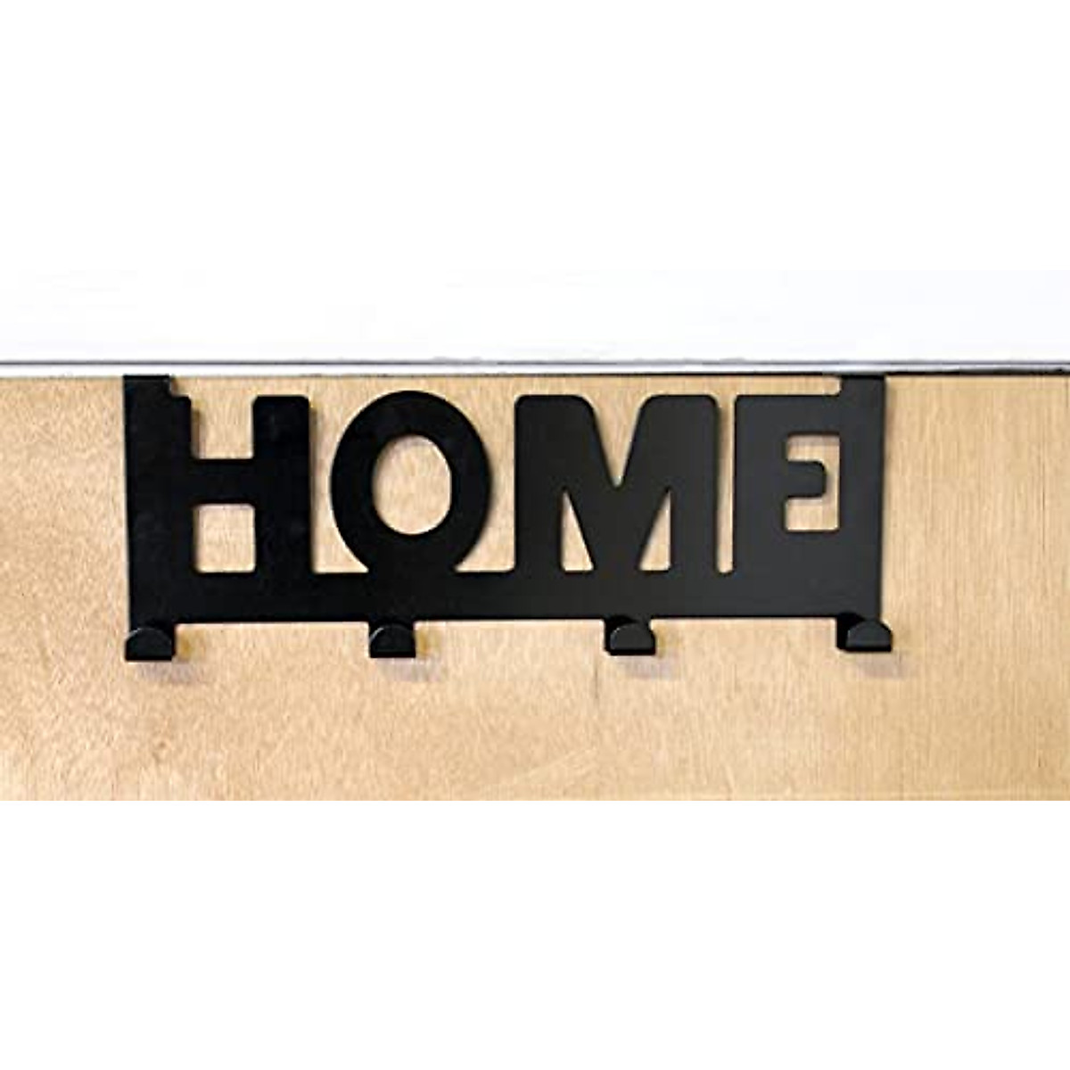 Dependable Industries inc. Essentials Home Over Door Hanger Hook Key Holder Hanging Clothes Coat Bag Robe Towel Bathroom Closet Back of Door Hanger Dog Leash Hanger