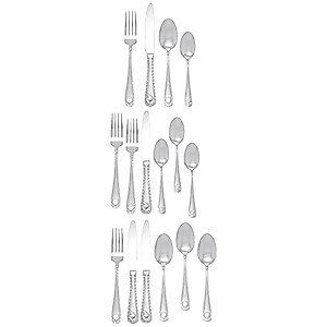 Towle Antigua 16-Piece Flatware Set, Stainless Steel