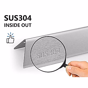 Weber Grill Spirit Replacement Parts, 7636 Weber Spirit Grill Parts 15.3 Inch Flavorizer Bars with 69787 Burner for Weber Spirit I & II 300 Series, Spirit E310 E320 E330 S310 S320 S330