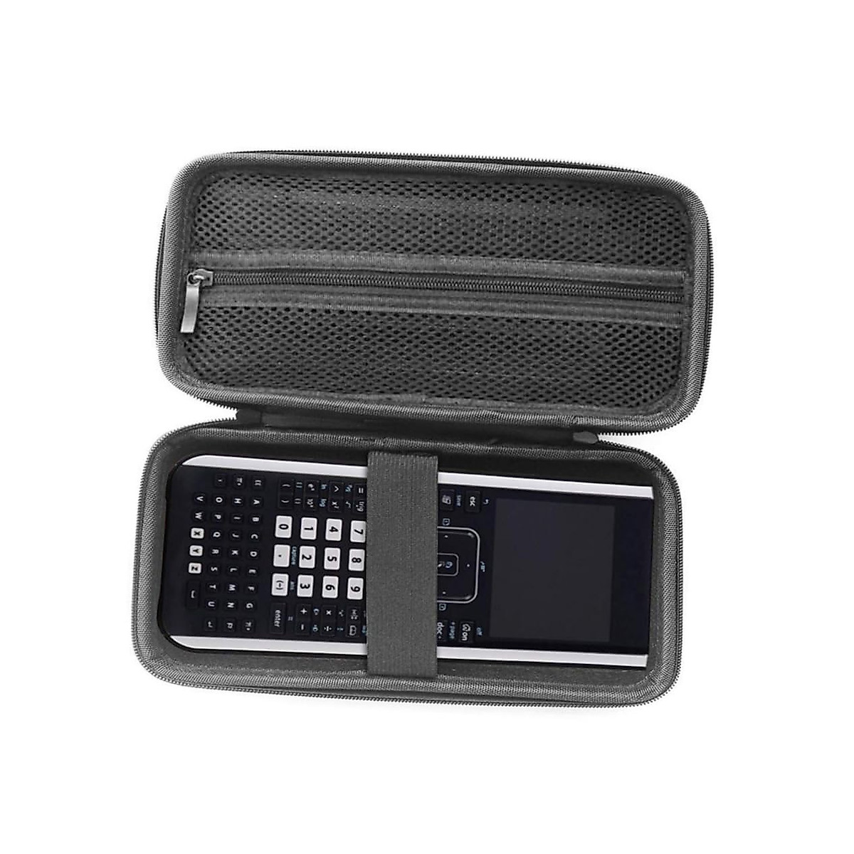 Uonlytech 3pcs Calculator case ti 84 case ti84 ti 84 graphing Calculator Carrying ti-83 Hard Travel Case for TI- 83 Plus Hard case Travel Chargers ti 83 Travel Storage Bag Ce Portable Texas