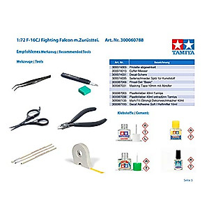 Tamiya Models Block 50 Fighting Falcon with Full Equipment Model Kit