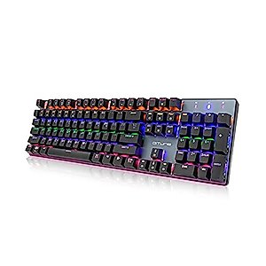 Hansung GTune MKF30S Rainbow Keyboard Black (Korean/English) (Brown Switch)