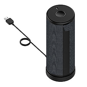 Power Up Charging Dock Copatible with Ultimate Ears UE Boom 3/Megaboom 3, Charger Stand Station with Extra 5V1A USB Port, 3.3ft USB Cable (Black)