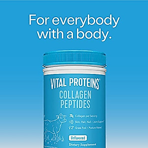 Vital Proteins Collagen Peptides Powder Unflavored 9.33 OZ+Beauty Collagen 9.6oz