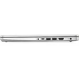 HP Laptop 14-DQ3025CL 14" Intel Pentium Silver N6000, Intel UHD Graphics, 4GB DDR4 RAM, 128GB SSD Storage, Windows 11 Home in S Mode, Natural Silver (Renewed)