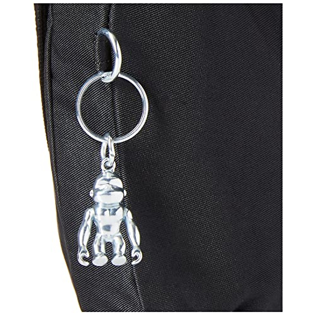 Kipling womens Anila Crossbody Handbag, Black Shine, 12.75 L x 8.75 H 1.25 D US