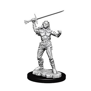 D&D Nolzurs Marvelous Unpainted Miniatures: Wave 7: Half-Orc Female Fighter
