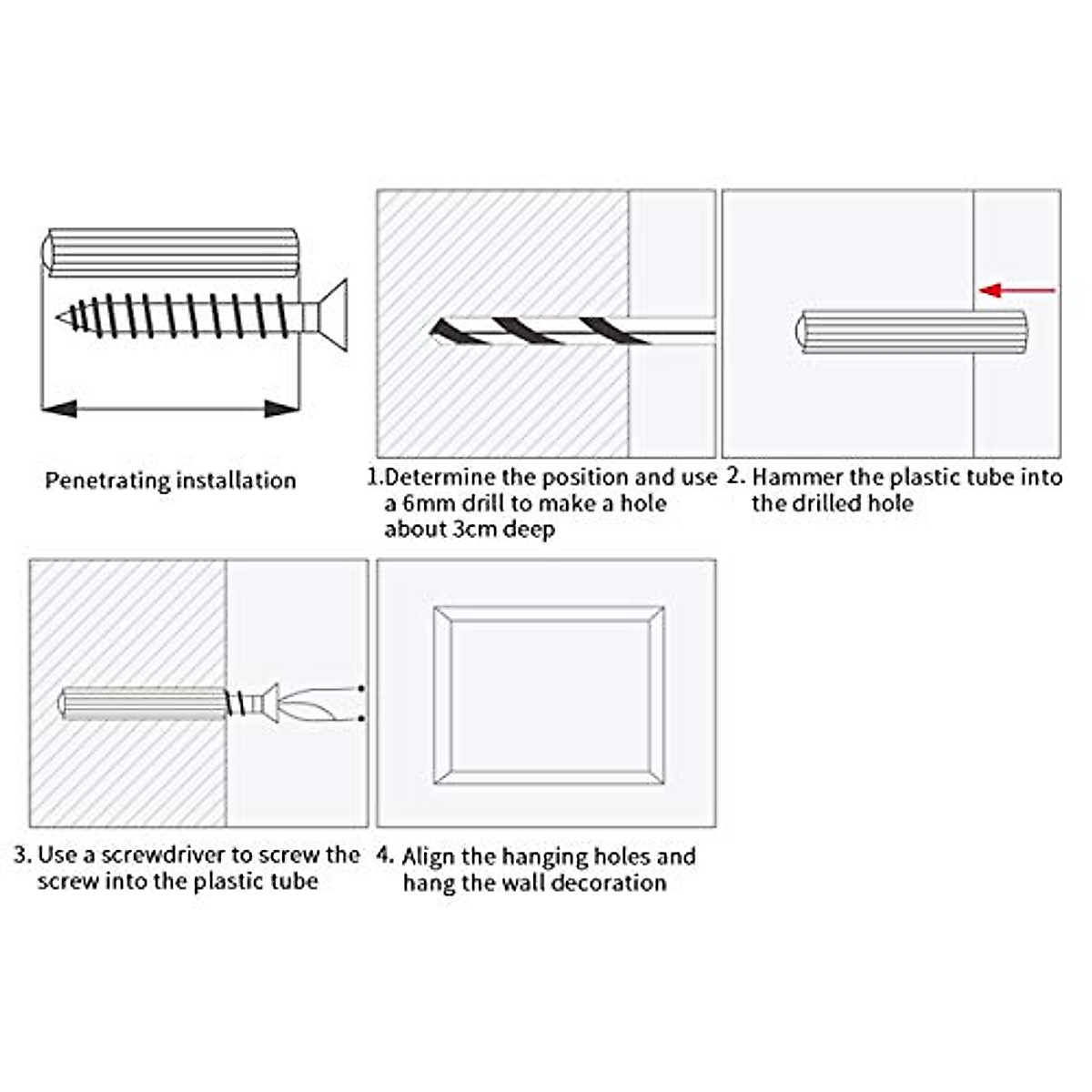 Modern Floating Glass Shelf with Golden Metal Ring for Plants, Books and Other Decorations, Transparent Hanging Shelves in Rooms, Corridors and Wall