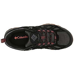 Columbia Mens Redmond Iii Waterproof Hiking Shoe, Dark Grey/Black, 9.5 US