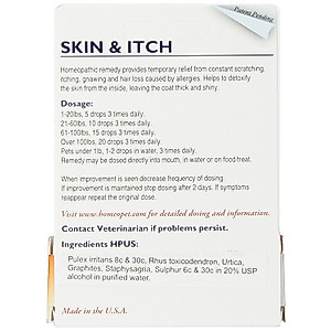 Dog Homeopet Skin & Itch