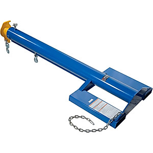 Global Industrial Forklift Telescoping Jib Boom Crane, 4000 Lb. Capacity