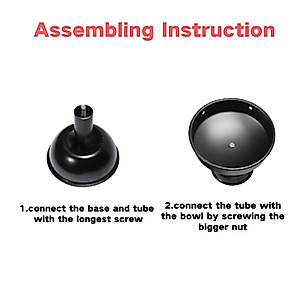 GoFika Cute Barbecue Ashtray Metal, Cigarette Ashtray for Indoor and Outdoor Use, Gift Funny Cool for Smokers, Ash Tray for Home Yard Decor