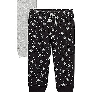 Amazon Essentials Disney | Marvel | Star Wars Baby Boys' Pants, Pack of 4, Star Wars Tiny Trooper, 18 Months