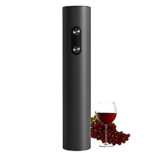 COKUNST Electric Wine Opener, Automatic Corkscrews Wine Bottles Openers, Battery Operated Reusable Wine Remover for Wine Lover Gift Home Kitchen Party