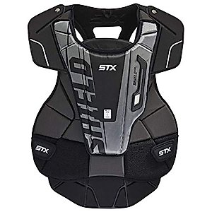 STX Lacrosse Shield 400 Chest Protector, Small , Black