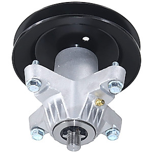 POSEAGLE 918-04456B Spindle Assembly with 756-04129B Idler Pulley Replaces 618-04456, 618-04461, 918-04456, 918-04456A, 753-08171, 753-08068, 756-04129 for Toro LX420, LX425, Cub Cadet LT1042 Tractors