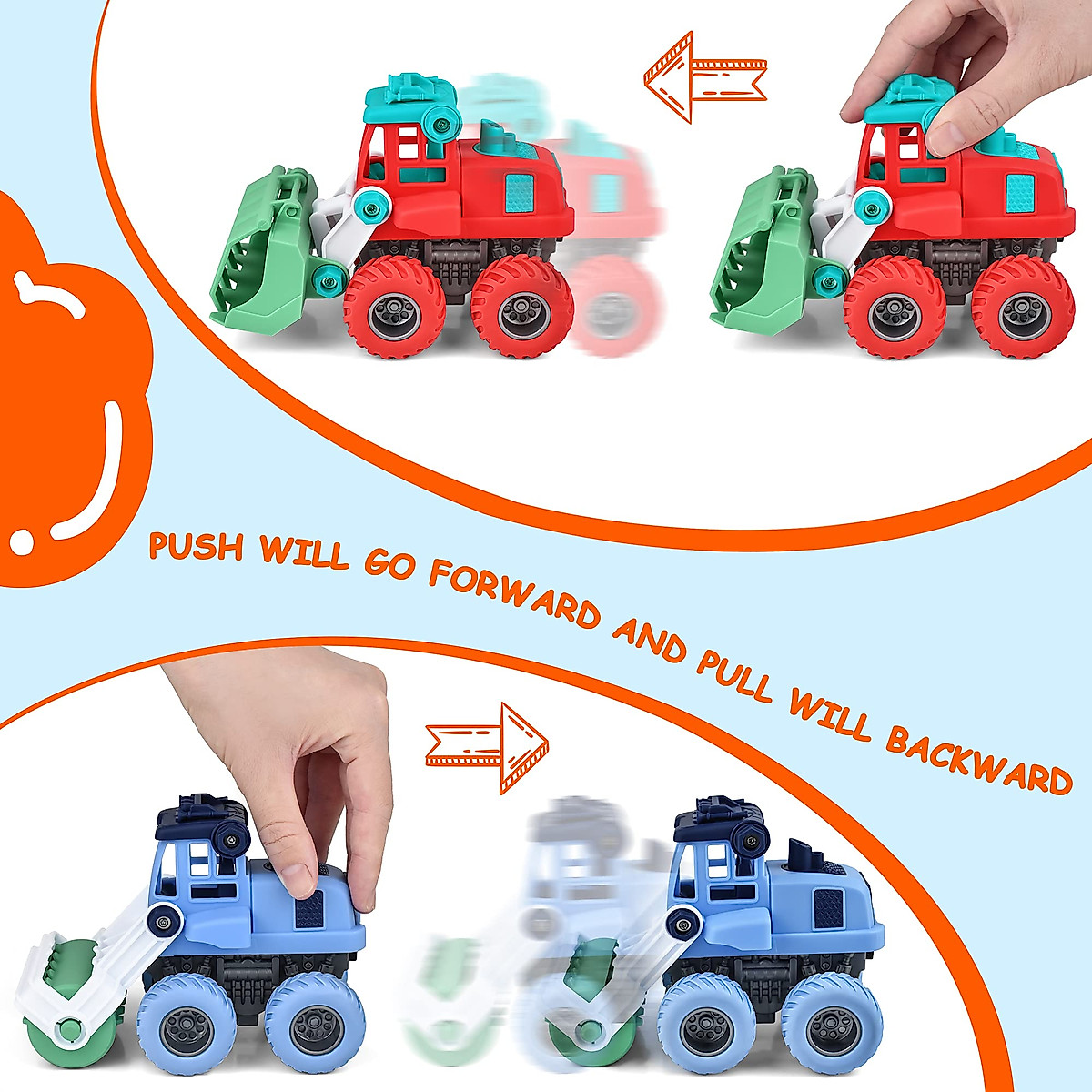 LiKee Construction Toys Vehicle