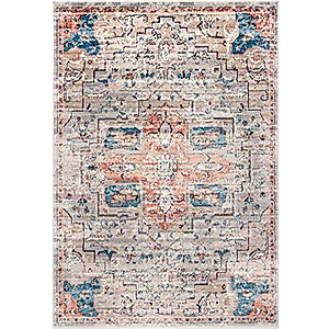nuLOOM Astra Persian Vintage Area Rug, 10' x 14', Beige