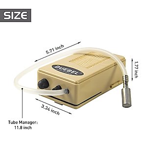 DUEBEL Molecular Gastronomy Foam Generator, Portable Foam Generating Kit (Powered by Dry Battery), Creative Chef Cooking Tool
