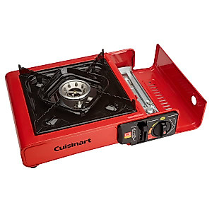 Cuisinart CGG-1050 Portable Butane Camping Stove with Carrying Case - 8,000 BTU Burner - Perfect for Camping and Tailgating