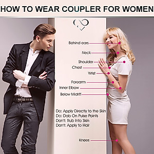 COUPLER Pheromone Oil for Women -Pheromone Perfume for Her-Female Pheromonas-Feromonas Concentradas para Mujer -Excellent Gift Idea 10ml