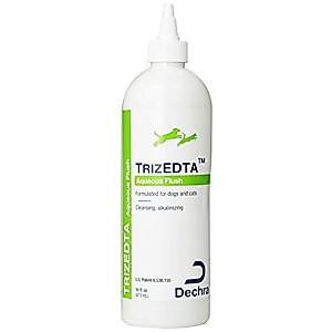 Dechra TrizEDTA Aqueous Flush Pet Ear Care Supplies, 16-Ounce
