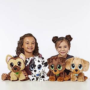 Little Tikes Rescue Tales Adoptable German Shepherd Interactive Plush Pet Toy, Multicolor