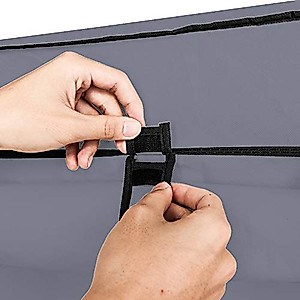 Extaum Shoe Rack for Entryway,Shoe Rack with Dustproof Cover Closet Shoe Storage Cabinet Organizer Gray 10 Tiers