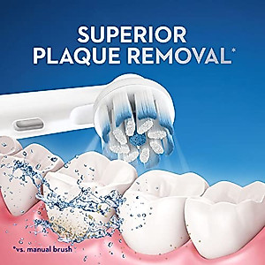 Oral-B Pro 100 GumCare, Battery Powered Electric Toothbrush, White